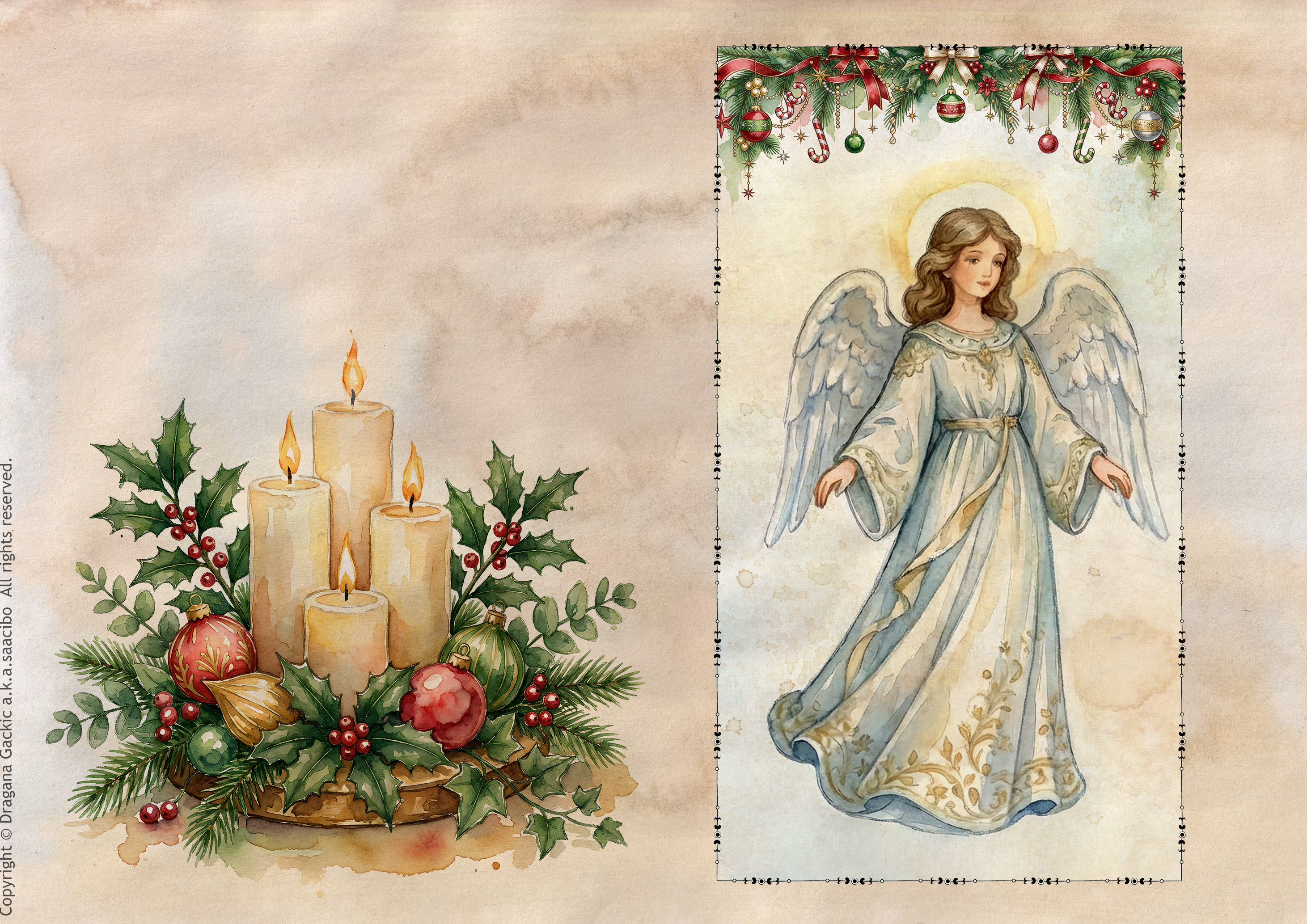 Happy Holidays Collection Part 4 - Christmas Inspired Printables