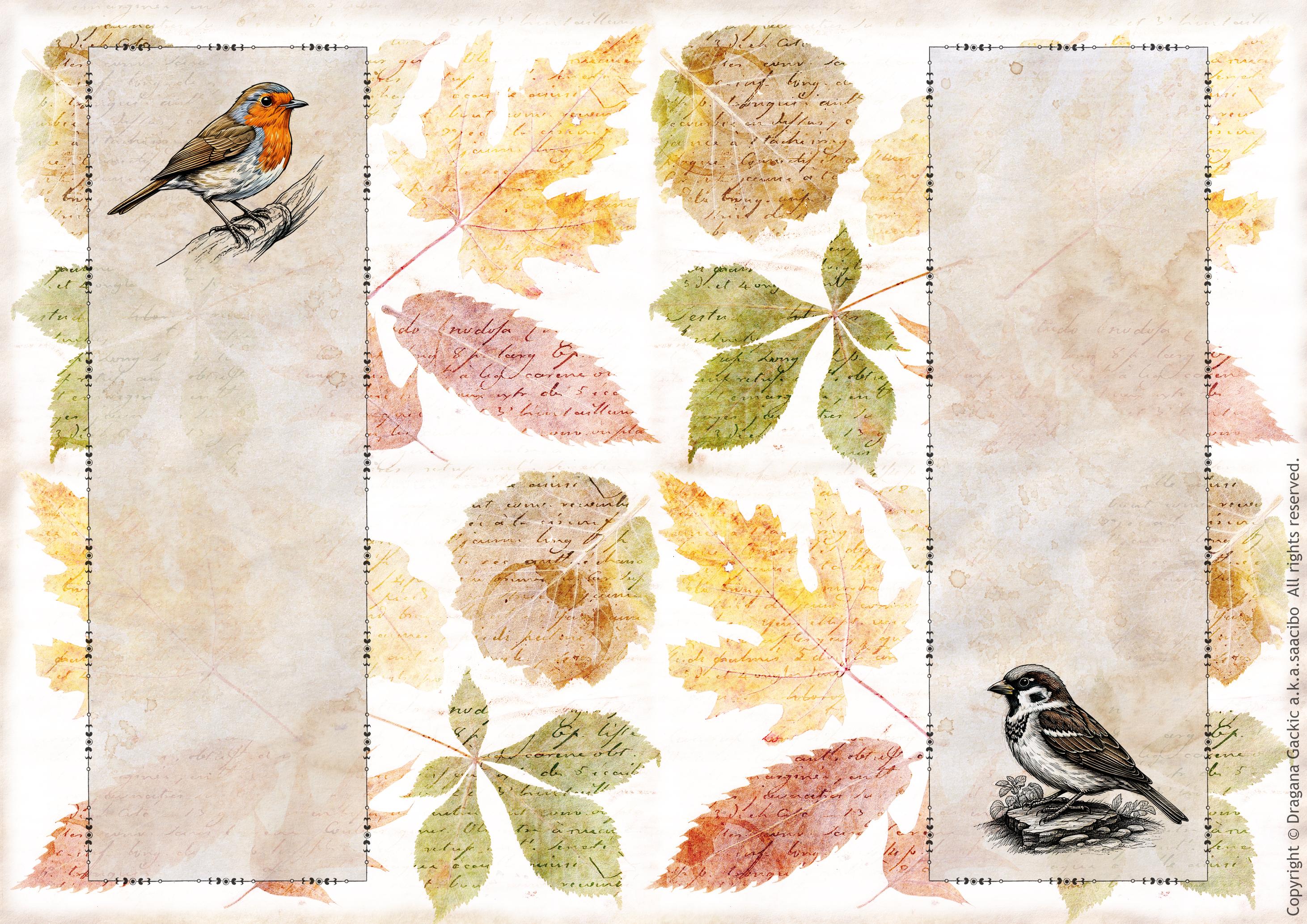 Nature's Slumber Collection Part 1 Autumn Inspired Printables