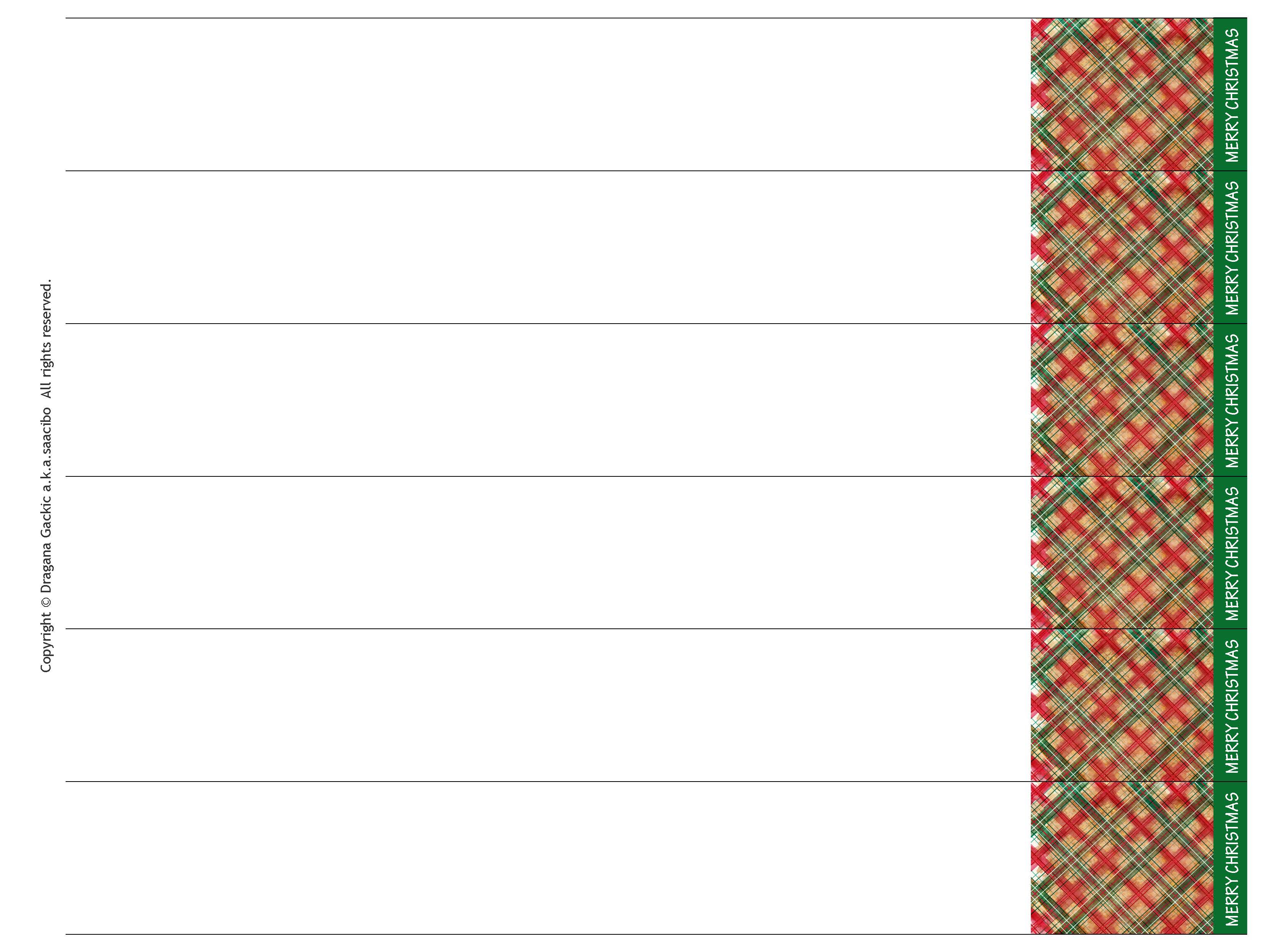 Festive Paper Beads Printable