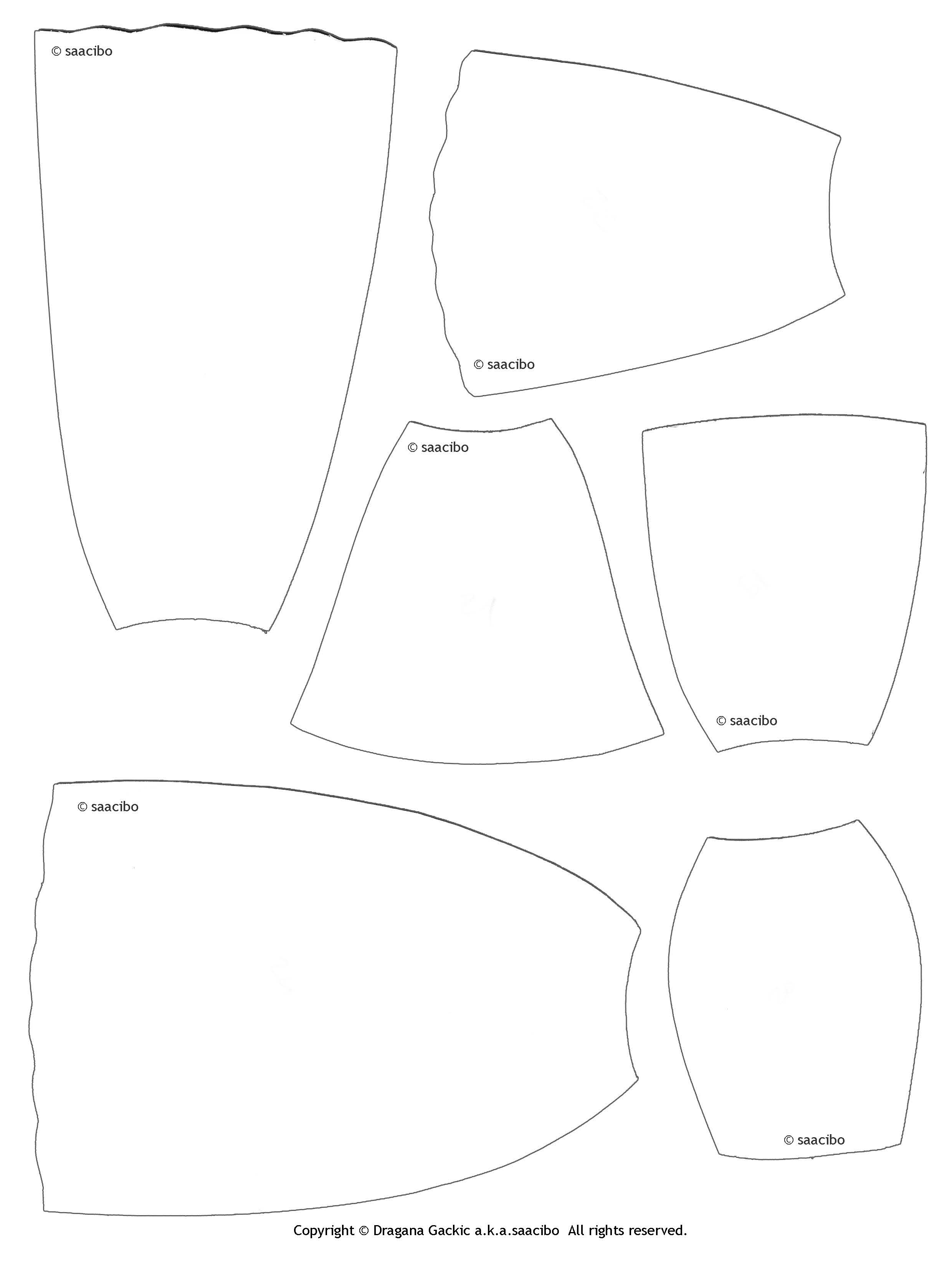 Dress Forms Templates