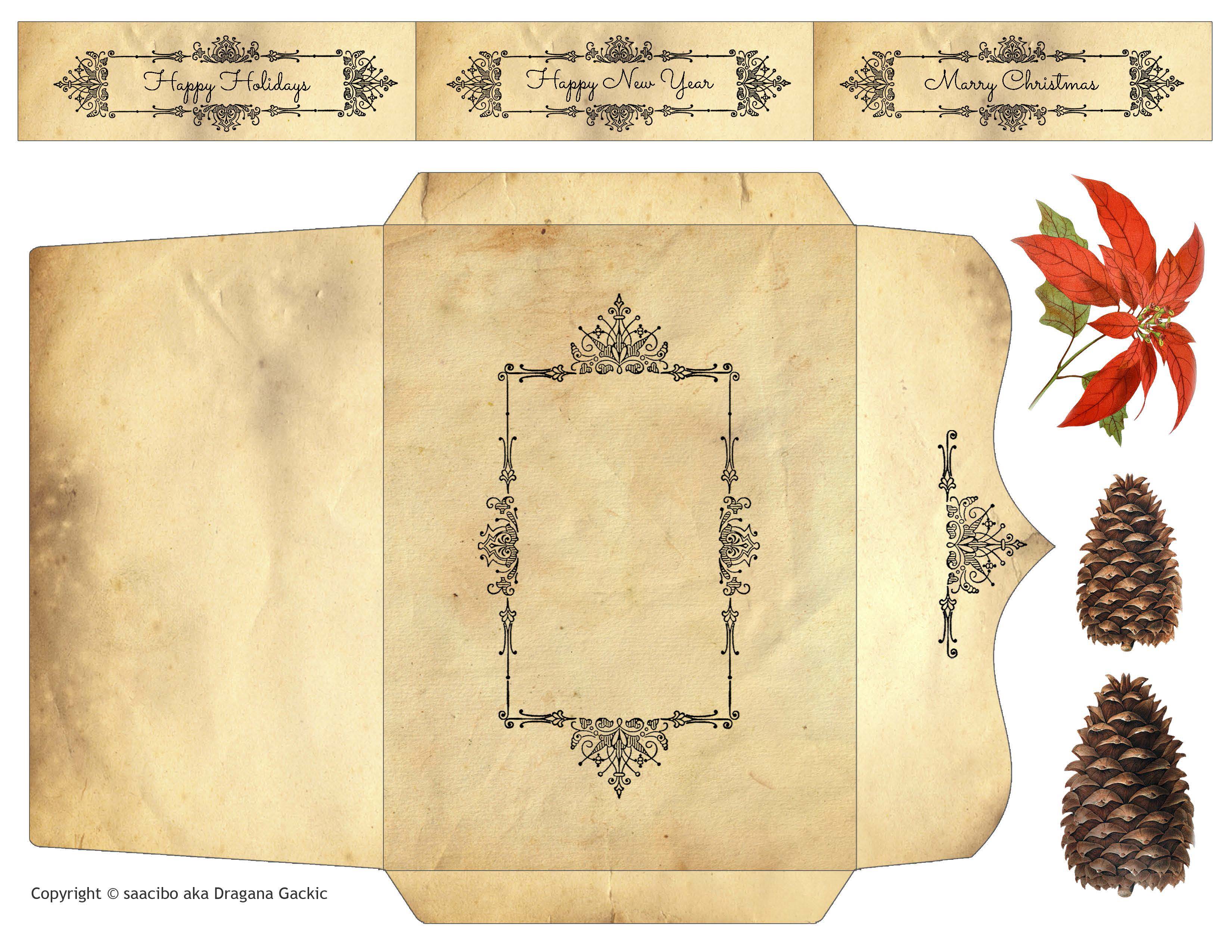 Happy Holidays Printable Gift