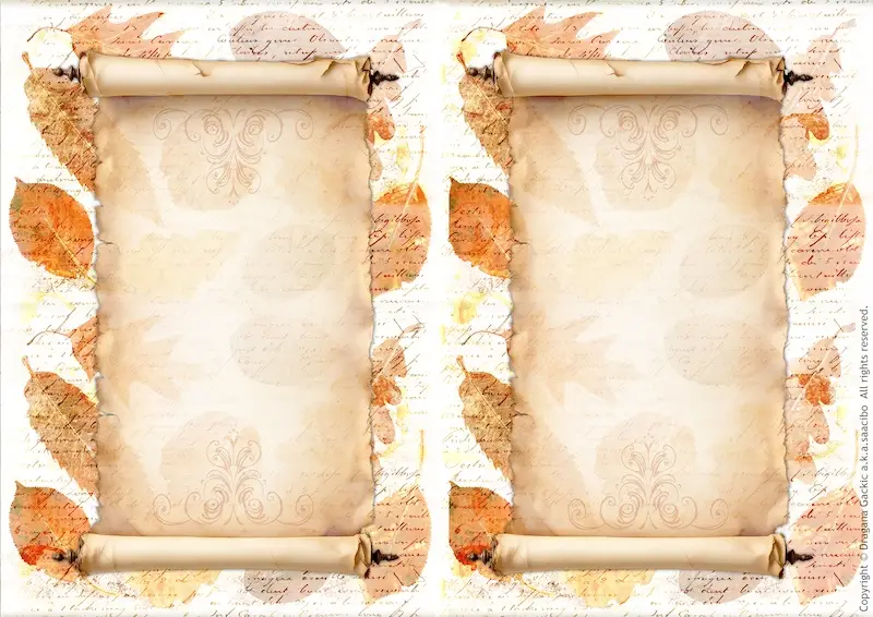 Nature's Slumber Collection Part 2 Autumn Inspired Printables