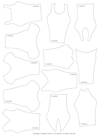 Dress Forms Templates